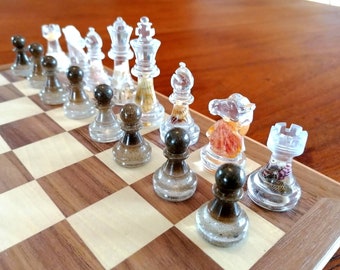 Resin Encasing Chess - Etsy