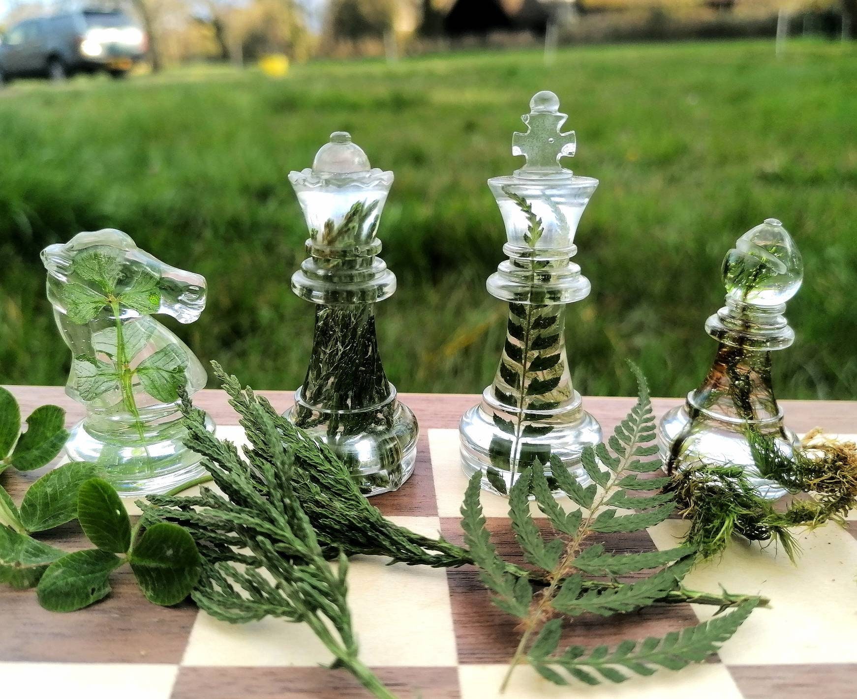 Large Chess Set Custom Made Chess Botanical Chess Unique Etsy UK large-chess-set-custom-made-chess-botanical-chess-unique-etsy-uk