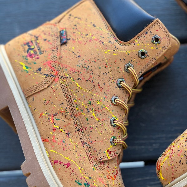 Custom Timberland Boots - Etsy