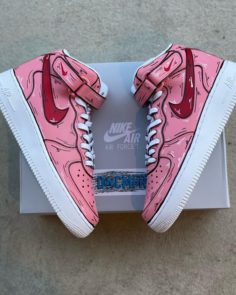 Strange Love Custom AF1 Mid - Etsy