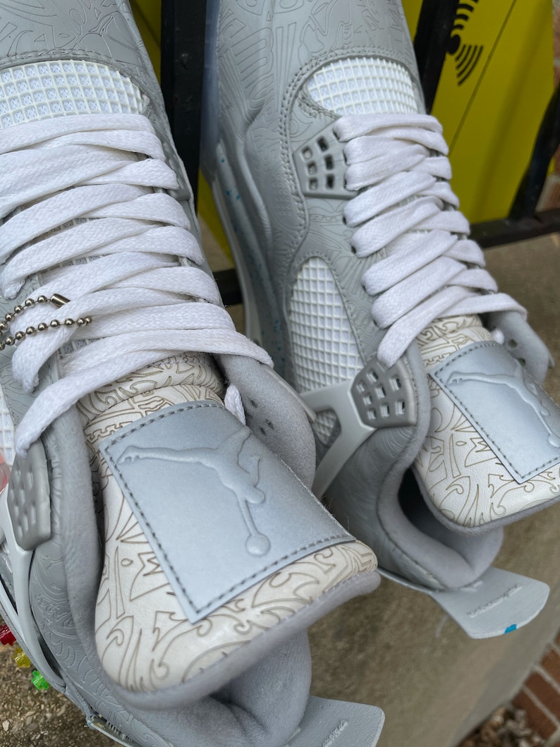 Custom Nike Mag Jordan 4s - Etsy