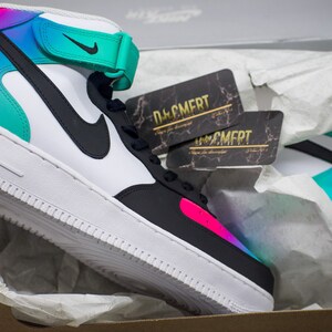 Custom Fade Jordan 1s - Etsy
