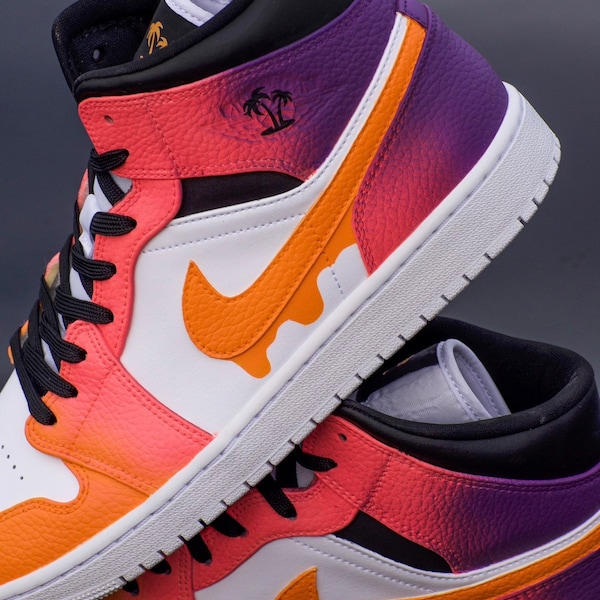 Jordan 1 Cartoon Drip - Etsy