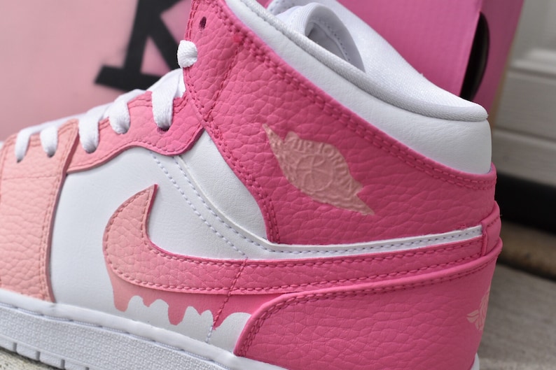 Pink Fade Jordan 1s - Etsy