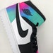 Custom Fade Jordan 1s - Etsy
