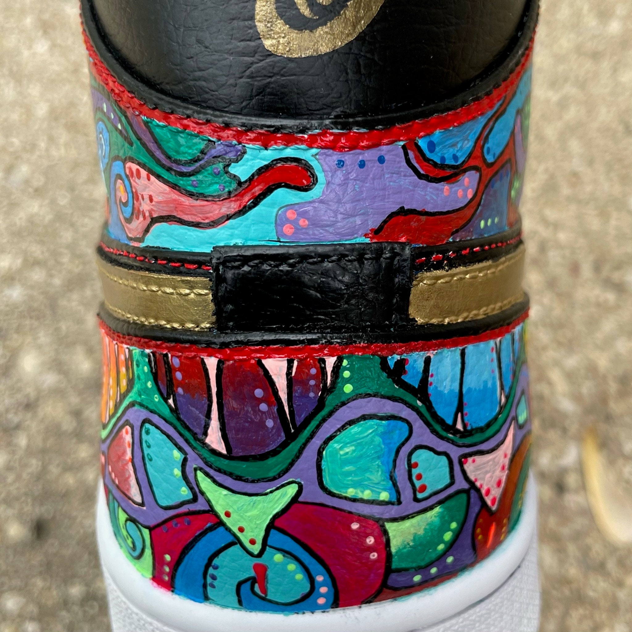 Custom Men/women Art Sneakers - Etsy