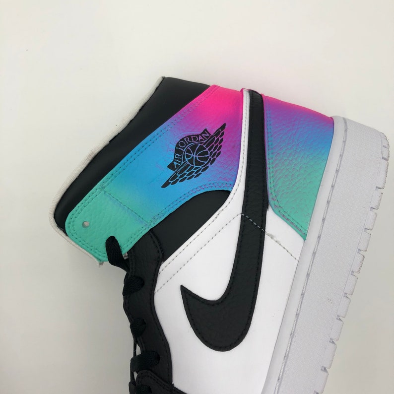 Custom Fade Jordan 1s - Etsy