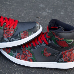 Custom Rose Jordan 1 Highs - Etsy