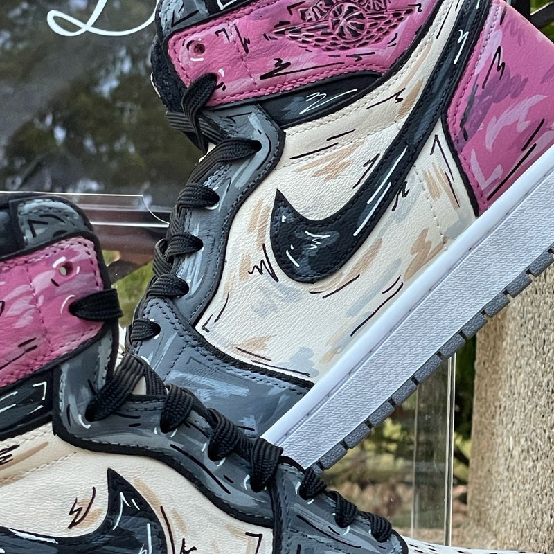 Cartoon Jordan 1 - Etsy