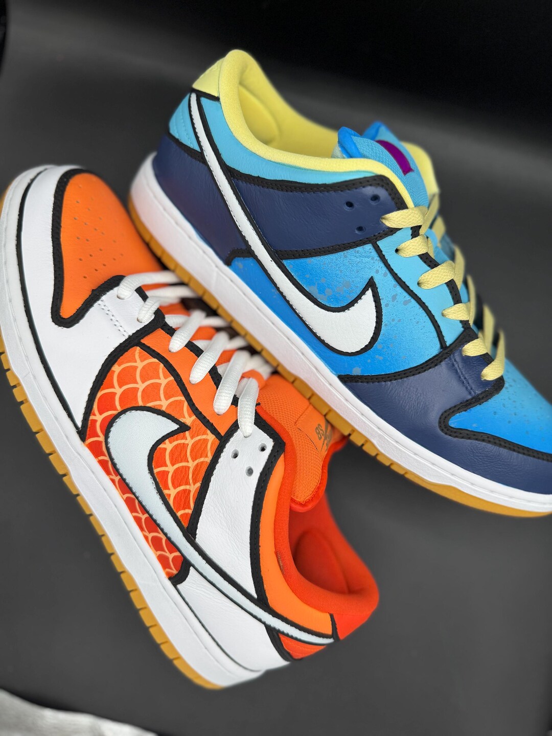 Custom Clown Fish Dunk Sbs - Etsy