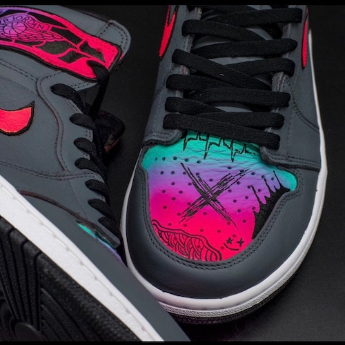 Custom Fade Jordan 1s - Etsy