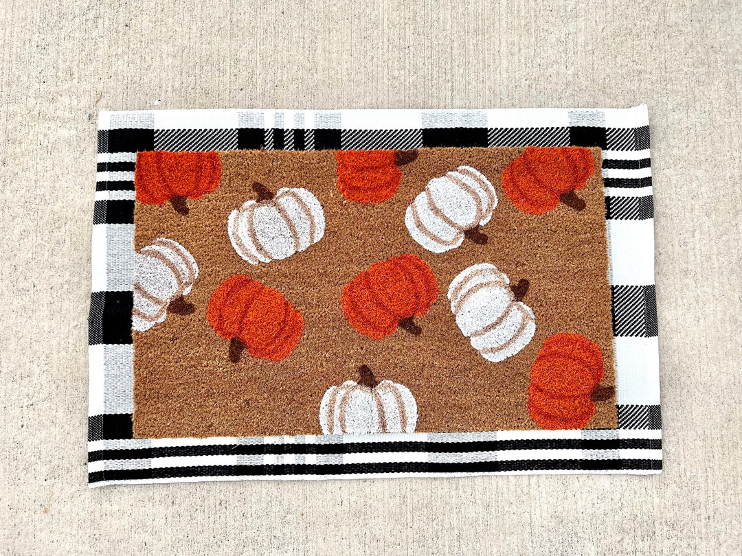 Welcome Fall Mat | Halloween Doormat | Welcome Mat | Door Mat | Funny ...