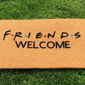 F.R.I.E.N.D.S Doormat Friends TV Show Gifts Welcome Mat - Etsy