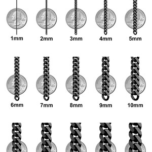 14k Gold 8mm Solid Rope Dc Chain - Etsy