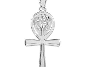 Ankh Pendant With Tree of Life - Etsy