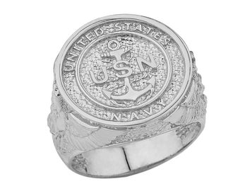 Us Navy Ring - Etsy