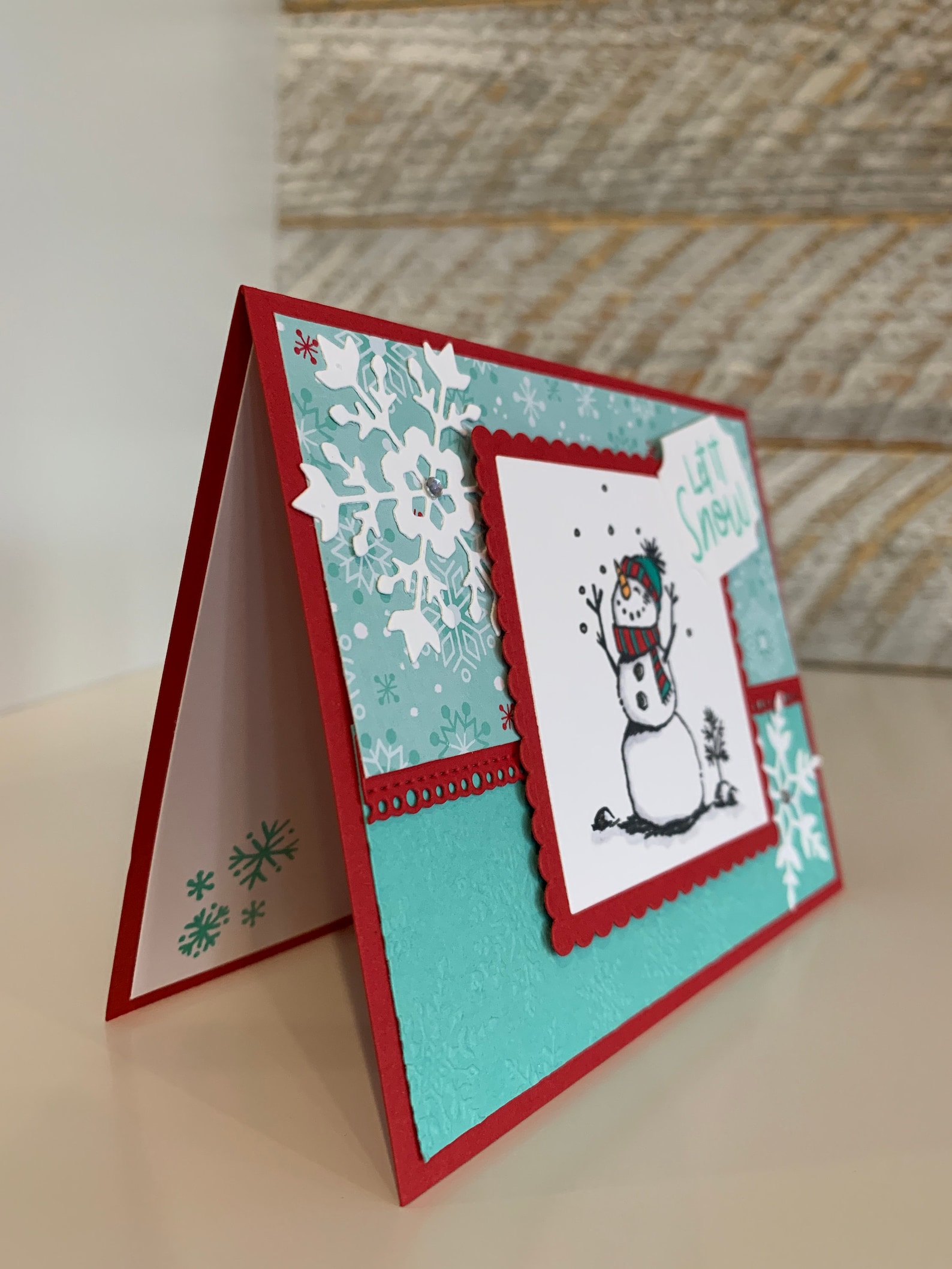 Handmade Snowman Christmas Cards - Etsy