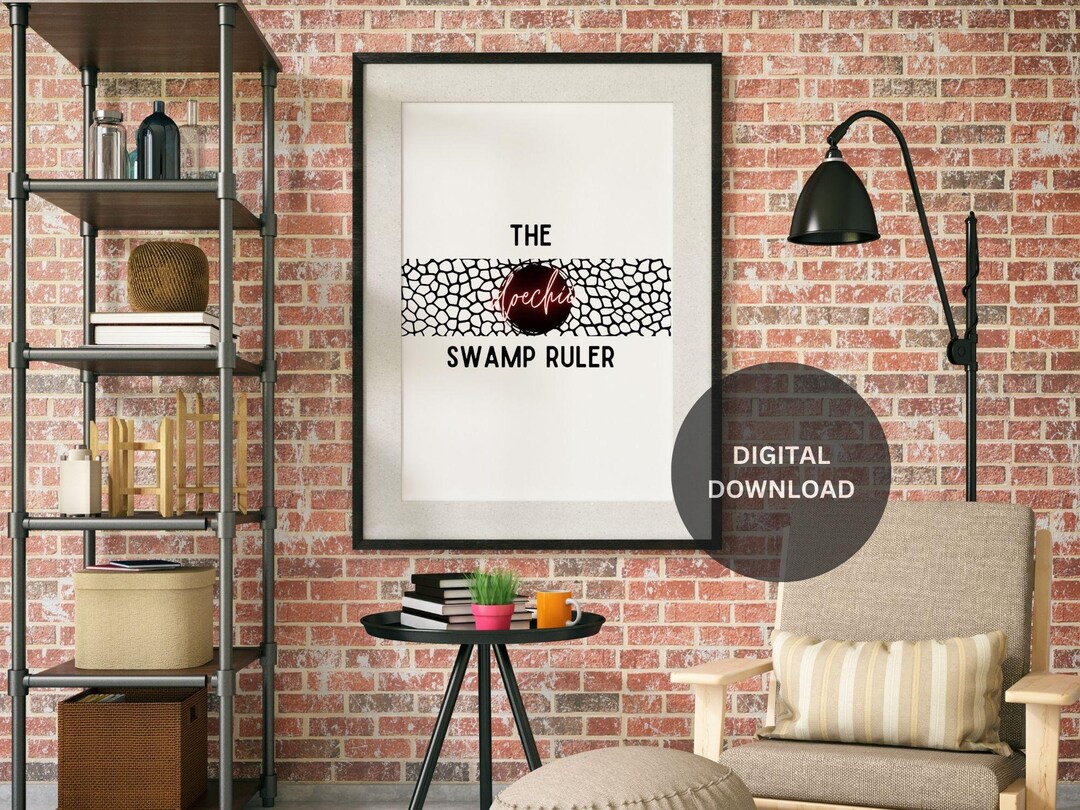 The Swamp Ruler Doechii Print Quote Quotes Home Decor - Etsy UK