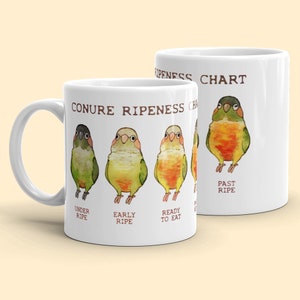 Conure Ripeness Chart Mug - Etsy