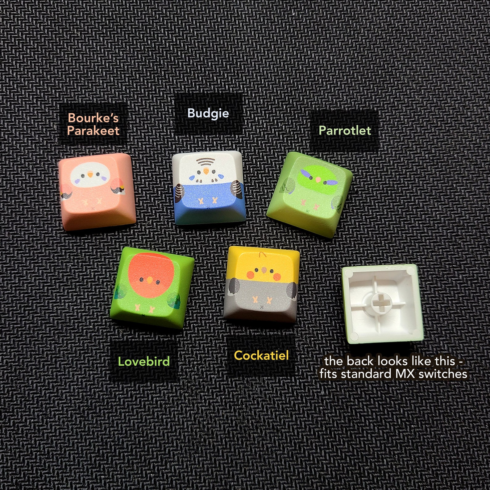 Birdy Keycaps for Mechanical Keyboard - Etsy