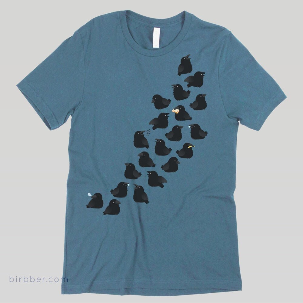 Crows T-shirt | Etsy
