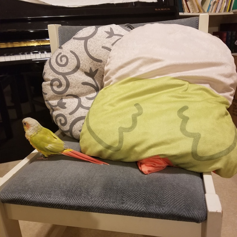 Birb Seat Pillow Case stuffing is Not Included You Need to - Etsy