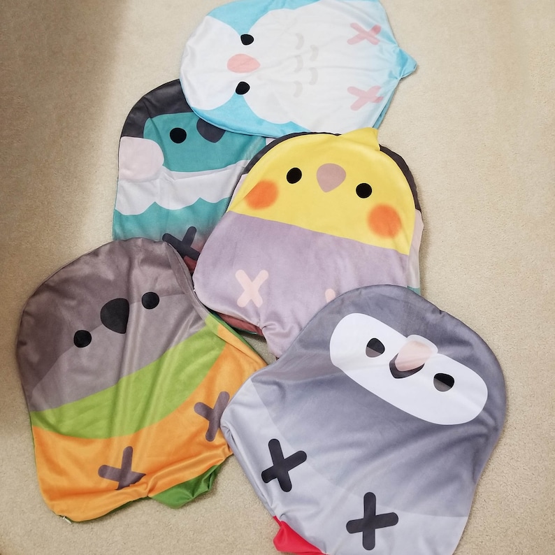 Birb Seat Pillow Case stuffing is Not Included You Need to - Etsy