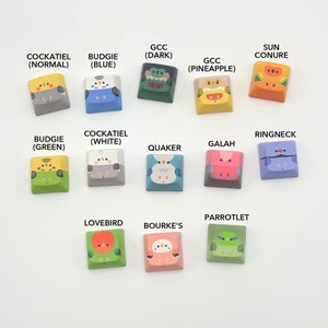 Birdy Keycaps for Mechanical Keyboard - Etsy
