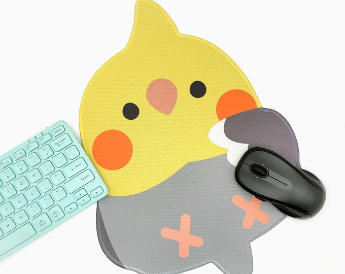 Cockatiel Shaped Mousepad - Etsy