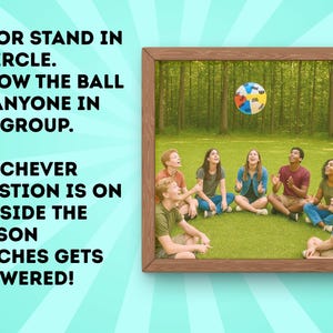 Teen Beach Ball Get to Know You Ice Breaker Game Youth Game Kit - Etsy