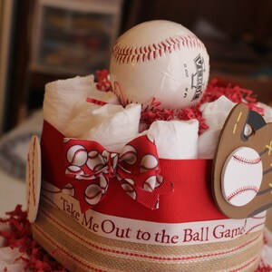 Ball Game Diaper Cake - Etsy