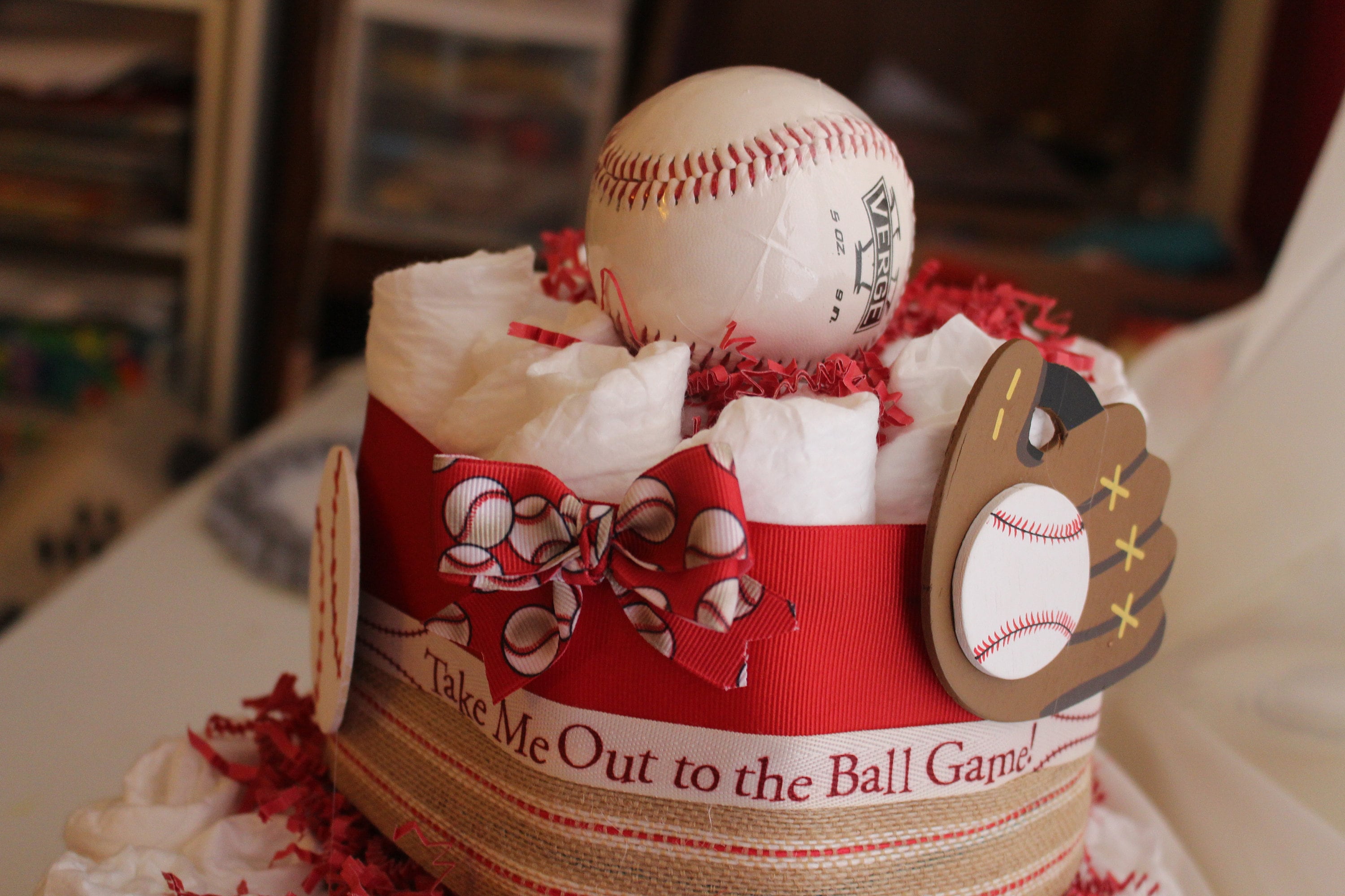 Ball Game Diaper Cake - Etsy