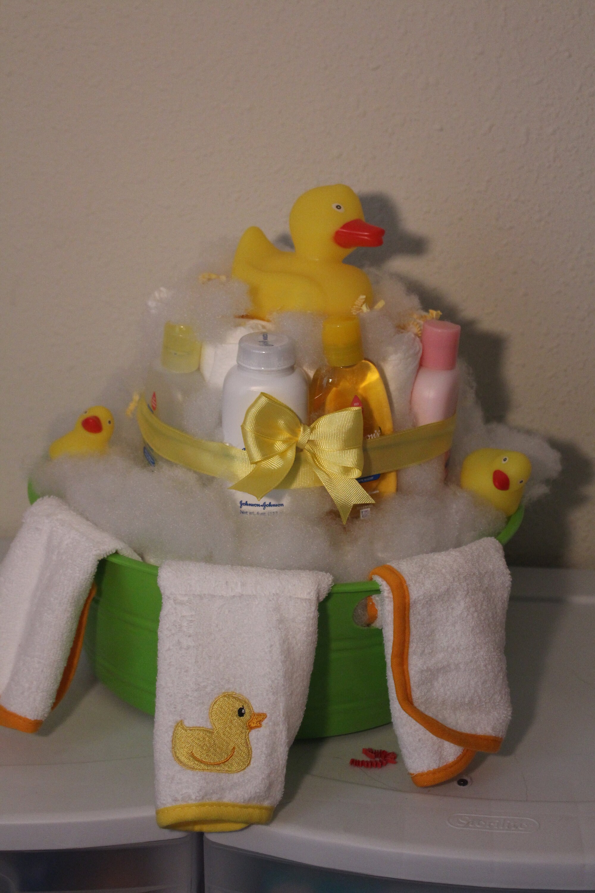 Rubber Duckie Theme Diaper Cake - Etsy