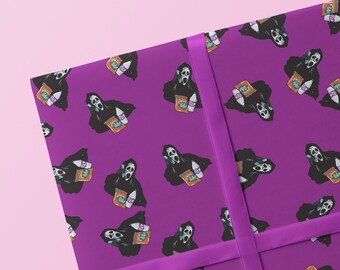 Spooky Wrapping Paper - Etsy