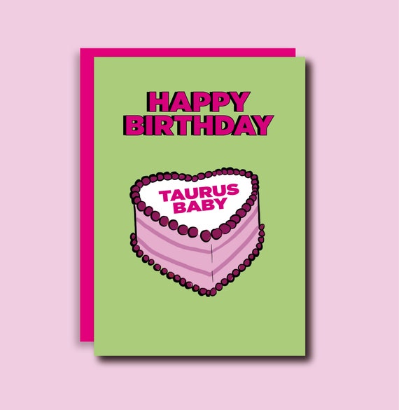 Taurus Birthday Cake