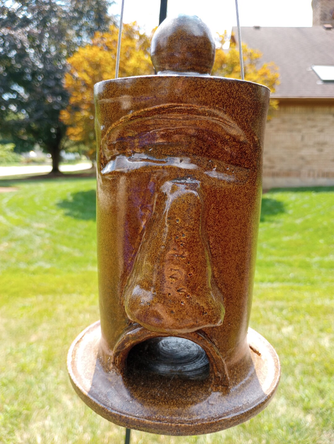 Easter Island Moai Bird Feeder - Etsy