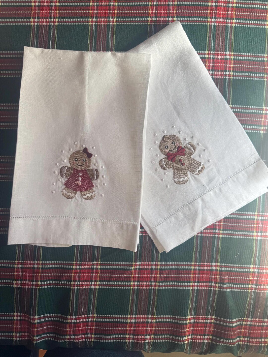Gingerbread Christmas Towels - Etsy