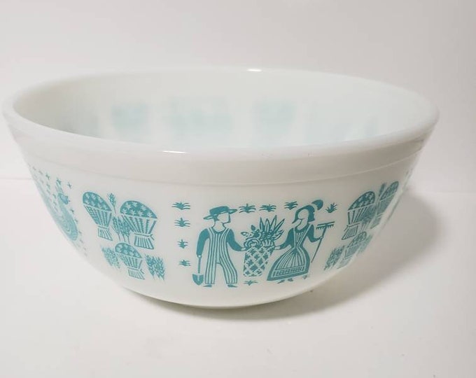 Vintage Pyrex Butterprint Bowl - Etsy