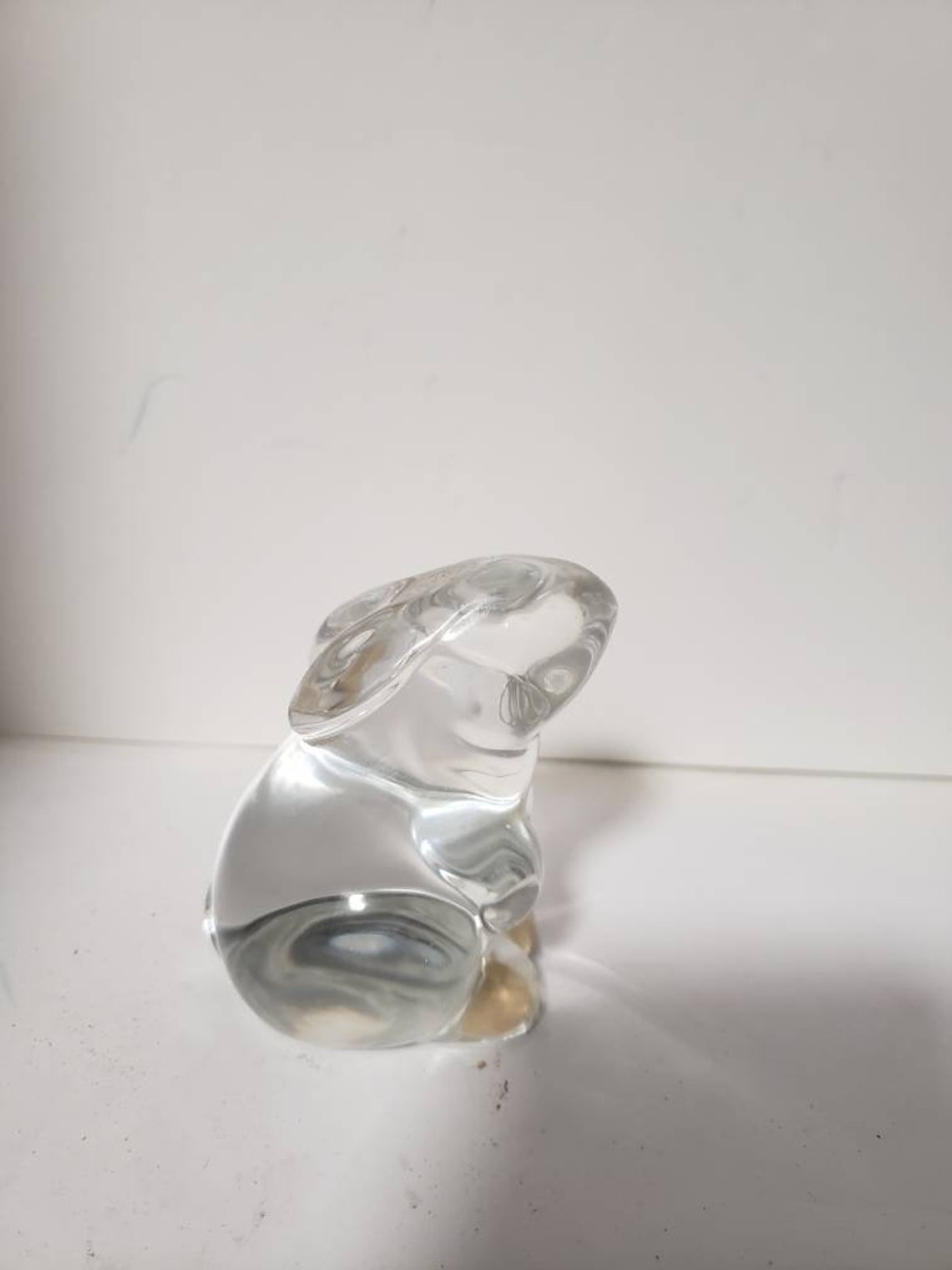 Baccarat Sitting Bunny | Etsy