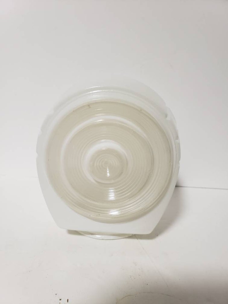 Vintage Glass Light Cover - Etsy