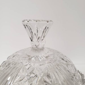 Footed Crystal Bowl - Etsy