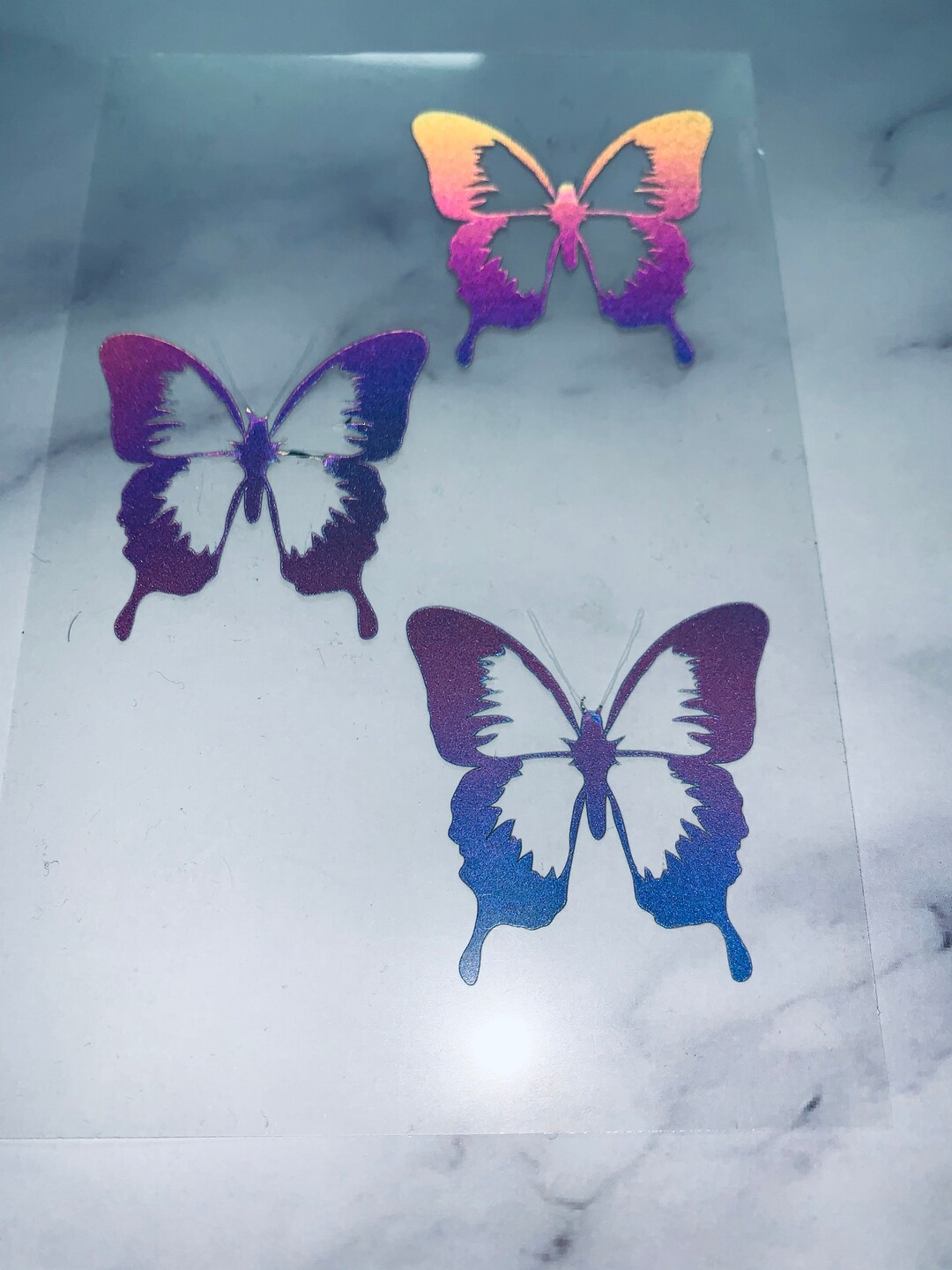 3M Rainbow Reflective Butterflies - Etsy