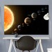 Solar system canvas Solar decor Space wall art Educational art | Etsy