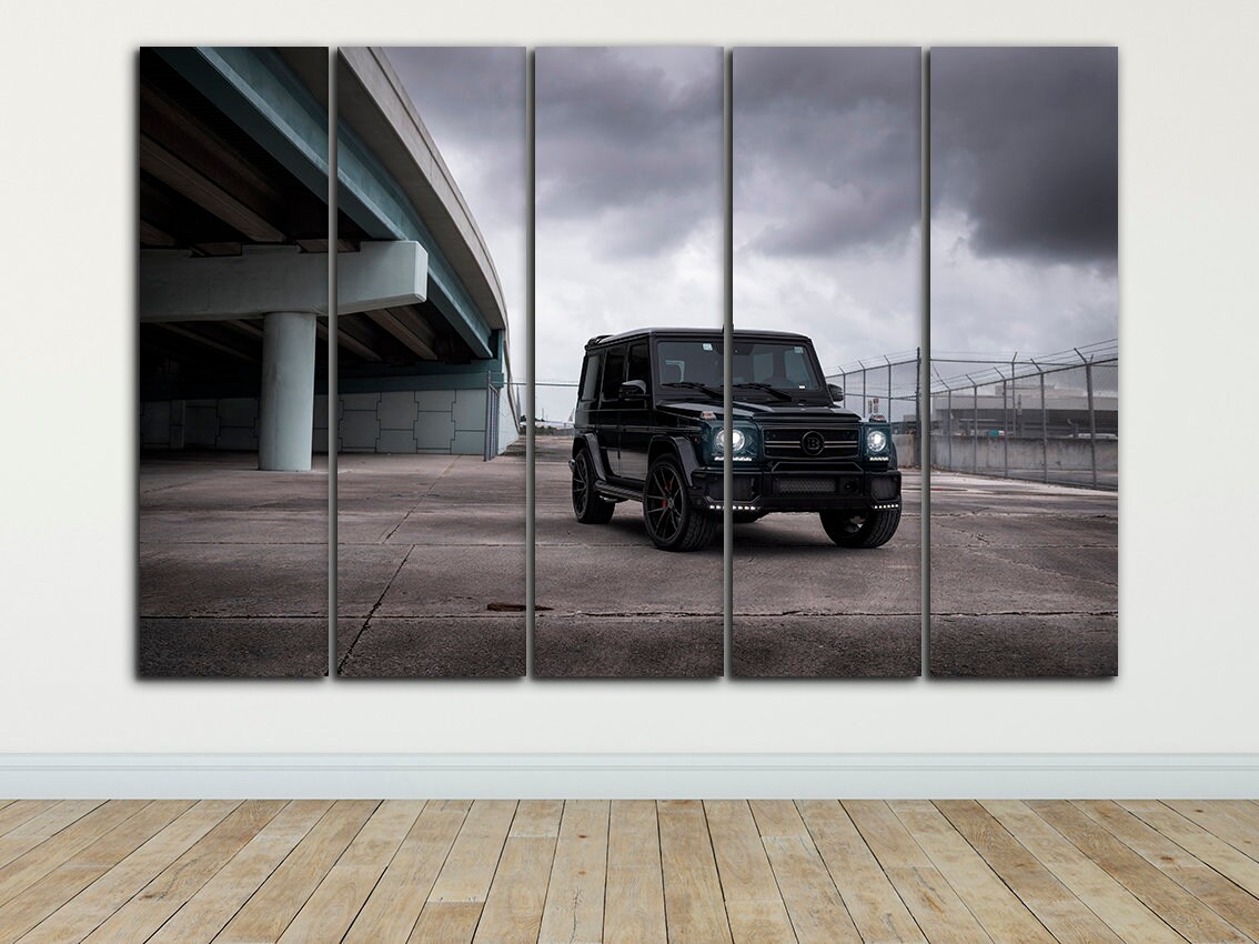Mercedes-benz Canvas Mercedes Benz Decor Muscle Car G63 AMG - Etsy ...