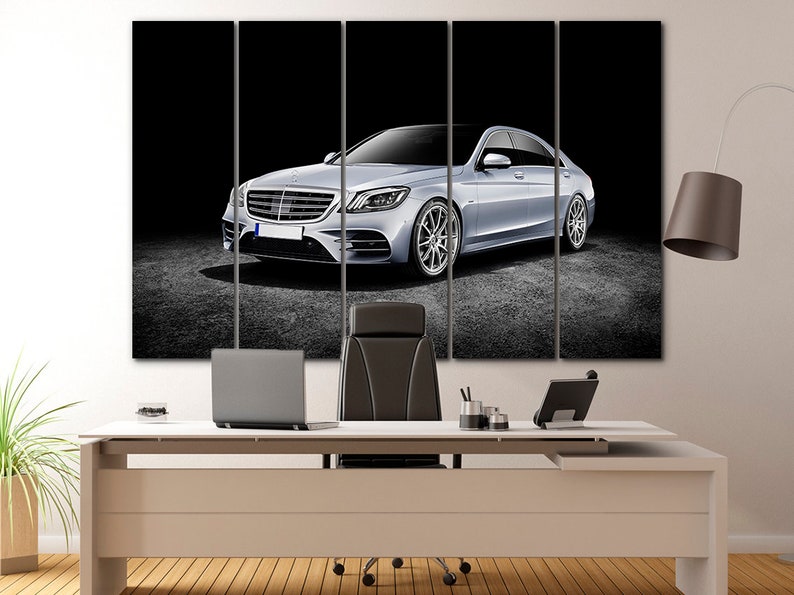 Mercedes-benz Canvas Mercedes Benz Decor Muscle Car CLS Car | Etsy