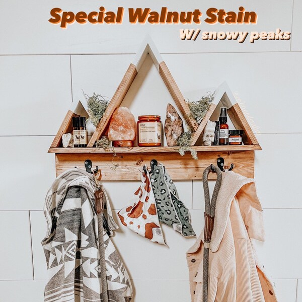 Mountain Key Rack - Etsy