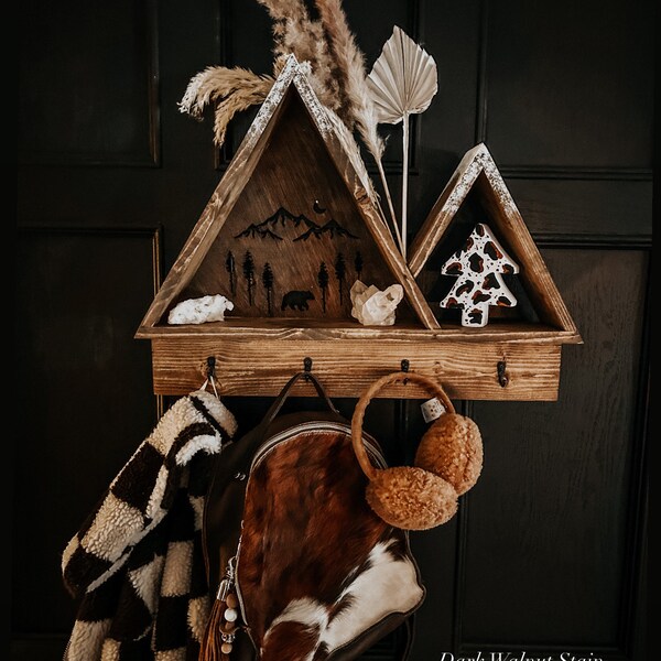 Mountain Key Holder - Etsy