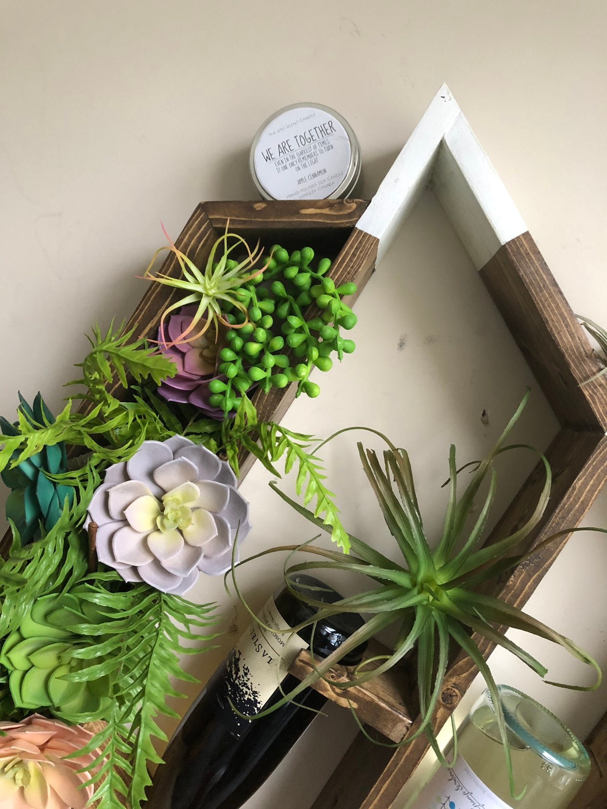 Mountain Shelf Triangle Shelf Wine Rack Wine Gifts Wine - Etsy Canada