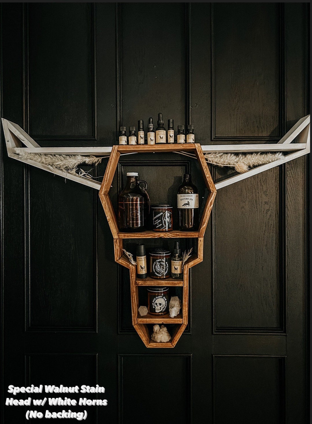 Boho, Floating Shelves, Crystal Shelf, Oil Shelf, Cowboy, Cowgirl, Wall ...