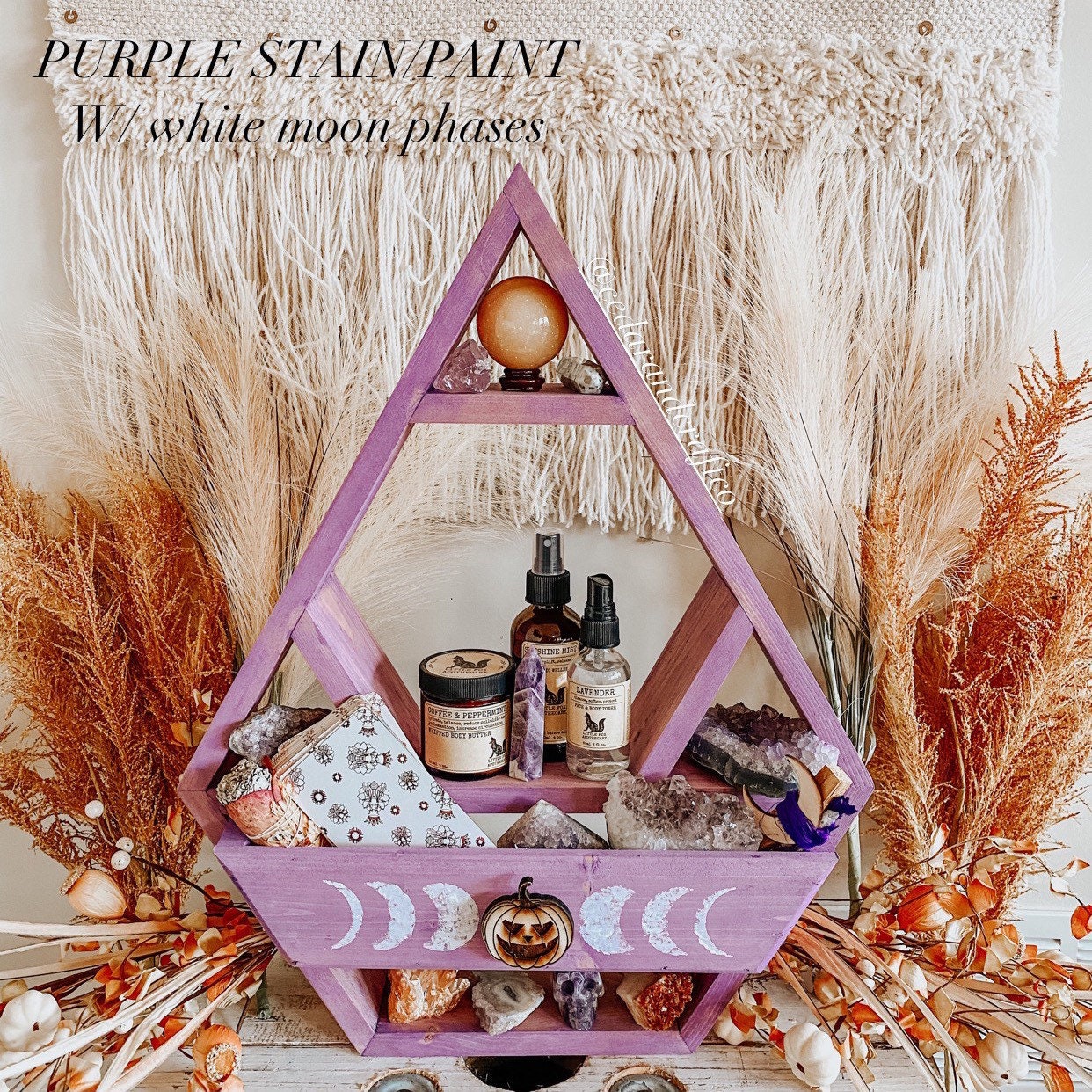 Diamond Shelf Triangle Shelf Moon Shelf Floating Shelf | Etsy Canada